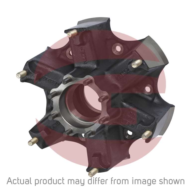 Gunite 6 Spoke 22inch Diameter Front Wheel Bearing Spindle FY233KX ...