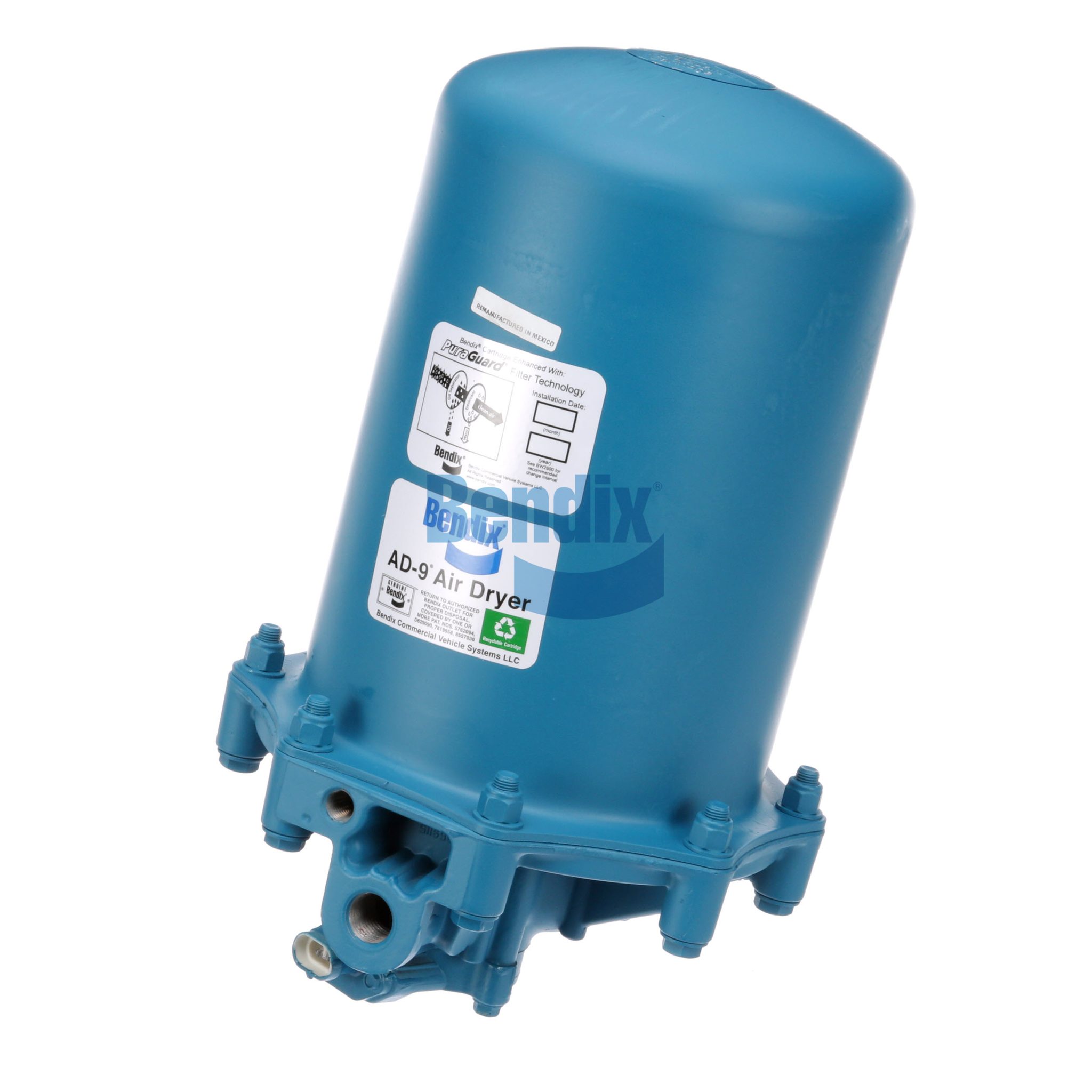 Bendix AD9 Air Dryer 109685PGX - Bergey's Truck Centers: Medium & Heavy ...