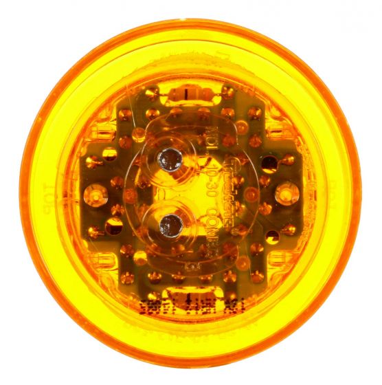 Truck-Lite 10 Series Low Profile LED Yellow Round 8 Diode PC PL10 ...