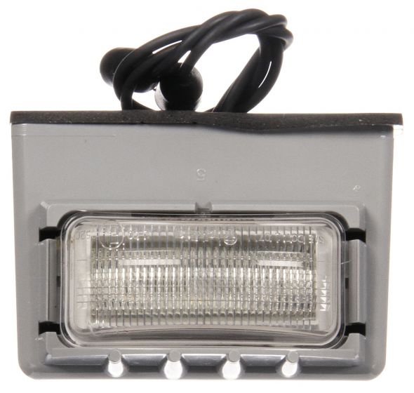 Truck-Lite 15 Series LED 3 Diode License Light Rectangular Gray Bracket ...