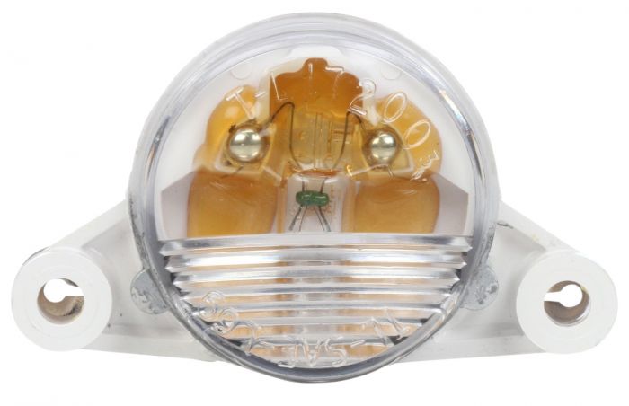 Truck-Lite 17 Series Incandescent 1 Bulb License Light Round Gray 2 ...