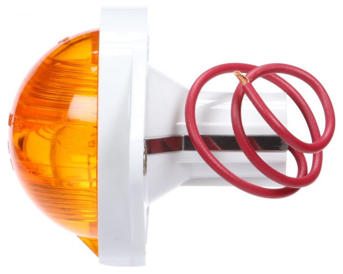 Truck-Lite Incandescent Yellow Round 1 Bulb Side Turn Signal Bracket ...