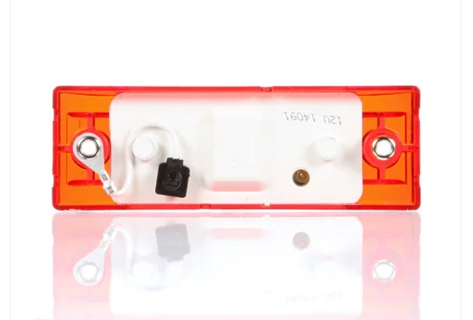 Truck-Lite Super 2Incandescent Red Rectangular 1 Bulb Marker Clearance ...