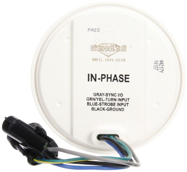 Truck-Lite Super 44LED Strobe 6 Diode Round Yellow 282087 Weather ...