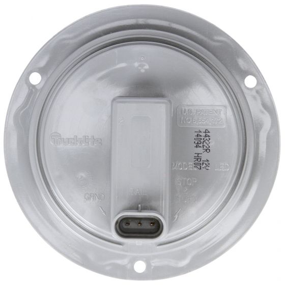 Truck-Lite Super 44 LED Red Round 6 Diode Stop Turn Tail Gray Flange ...