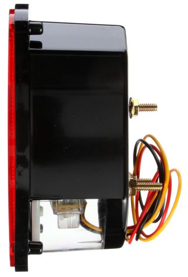 Truck-Lite Signal Stat LED Red Clear Acrylic Lens LH Combo Box Light 3 ...