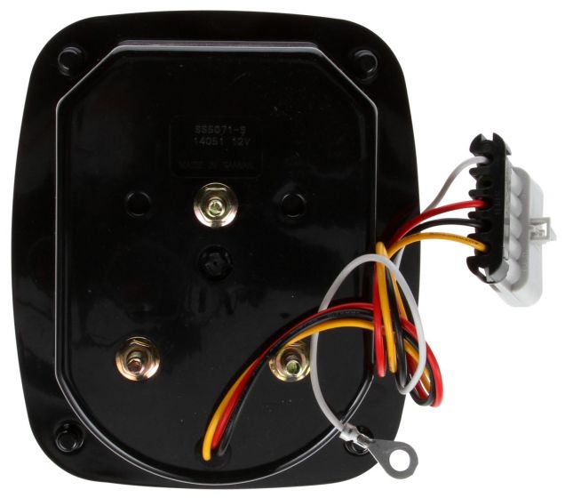 Truck-Lite Signal Stat LED Red Clear Acrylic Lens RH Combo Box Light 3 ...