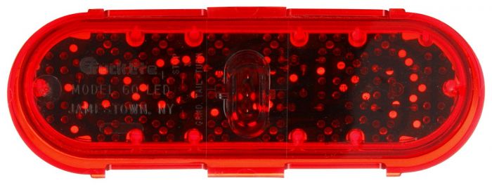 Truck-Lite 60 Series LED High Mounted Stop Light 26 Diode Oval Red ...