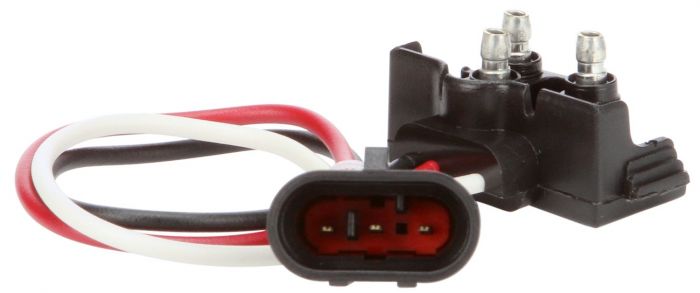 Truck-Lite Stop Turn Tail Plug 16 Gauge GPT Wire Right Angle PL3 Fit N ...