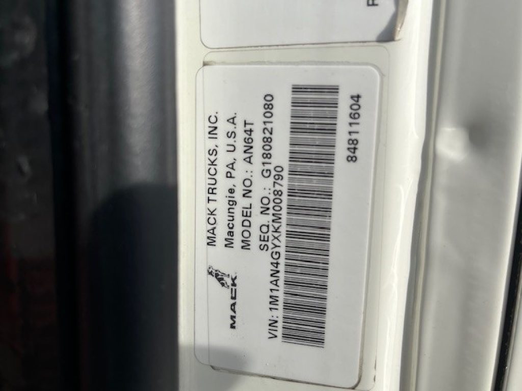 2019 Mack AN64T - Bergey's Truck Centers: Medium & Heavy Duty ...
