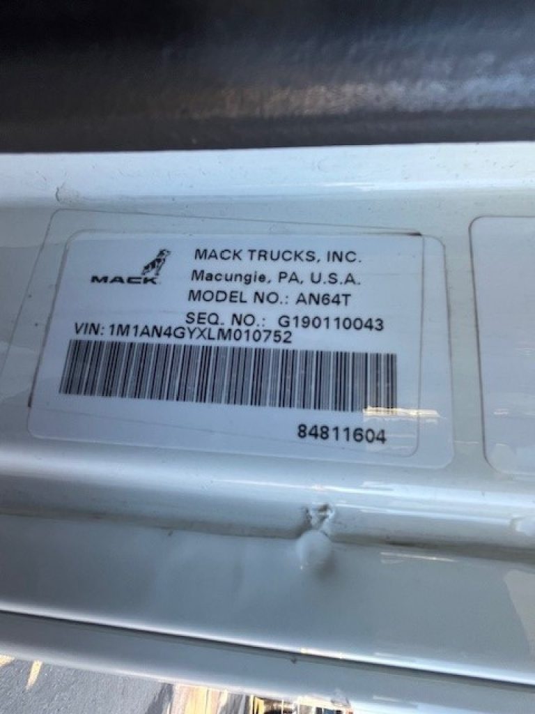 2020 Mack AN64T - Bergey's Truck Centers: Medium & Heavy Duty ...