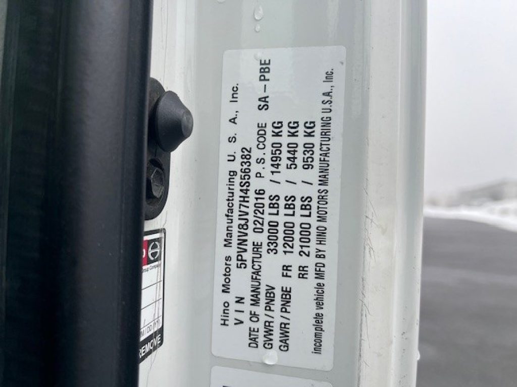 2017 HINO 338 - Bergey's Truck Centers: Medium & Heavy Duty Commercial ...